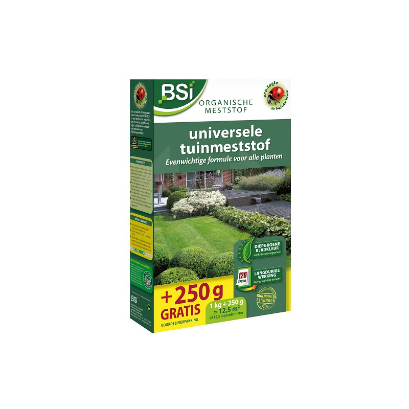 Bio meststof universeel 1.25 kg BSI