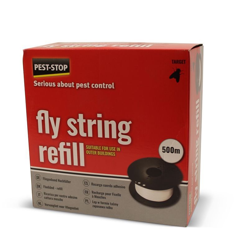 FlyString Vliegenlint 500 meter Pest-Stop