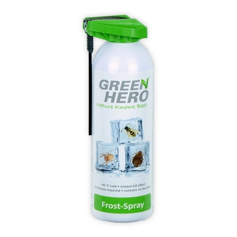 Green Hero Frost Spray 500 ml Green Hero Bestrijding Wespen en bijen