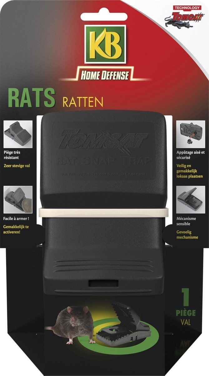 KB Rattenval kunststof 1 stuk
