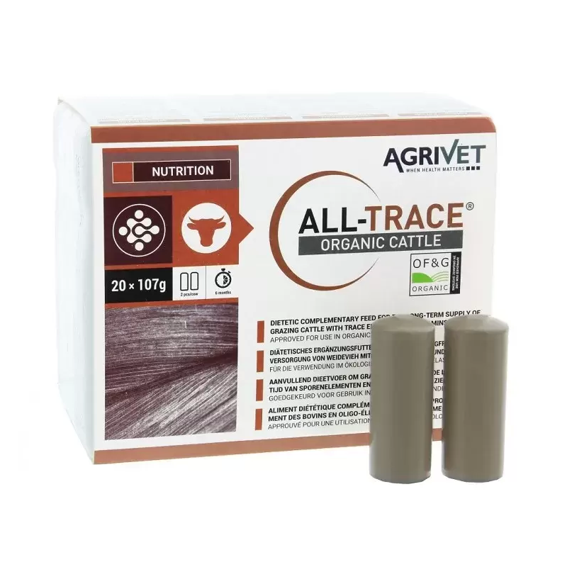 Agrivet Organic Cattle Bolus 20st Agrivet