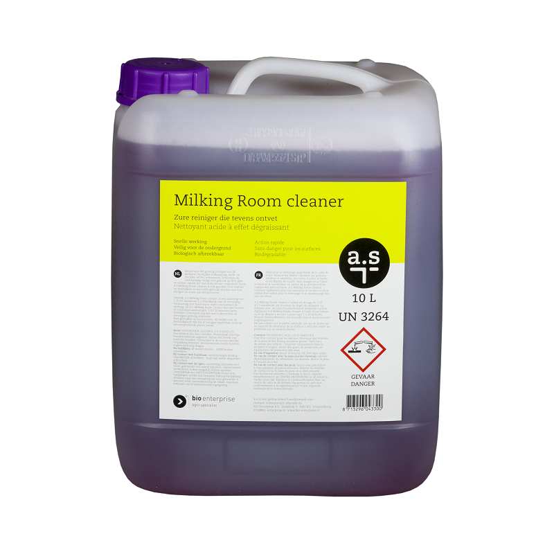 a.s Milking room cleaner 10 liter A.S