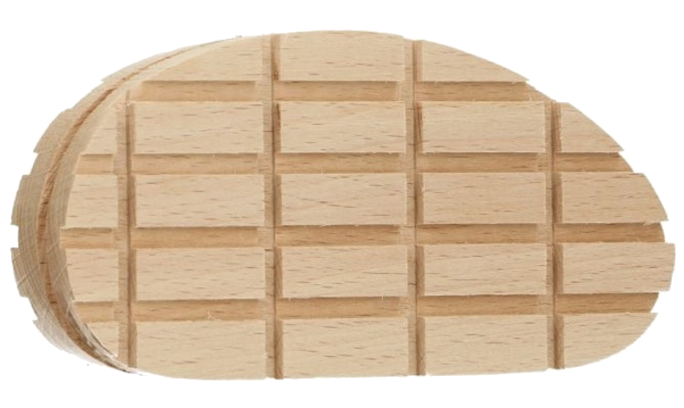 Klauwblokje hout XL omdoos 50 stuks