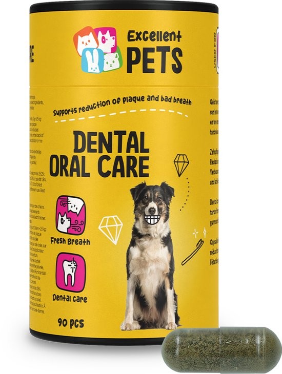 Excellent Pets Dental Oral Care Capsules hond 90 stuks