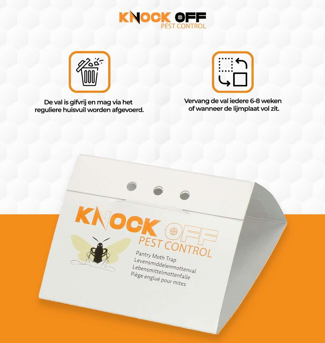 Knock Pest Levensmiddelenmottenval Delta Knock Pest