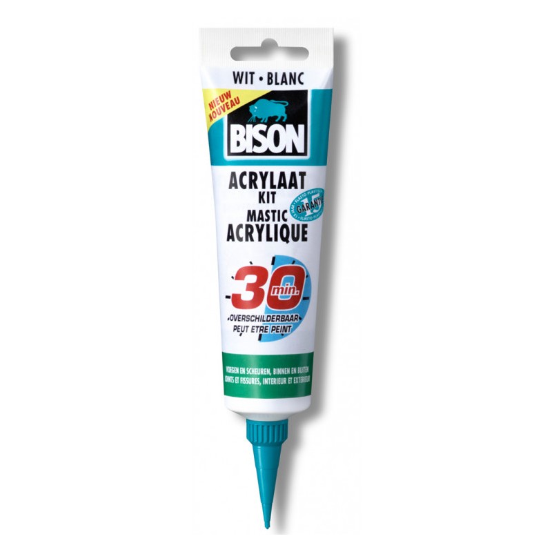 Acrylaatkit 30 Minuten 150 ml wit Kleur Wit Inhoud 150ml Soort kit ...