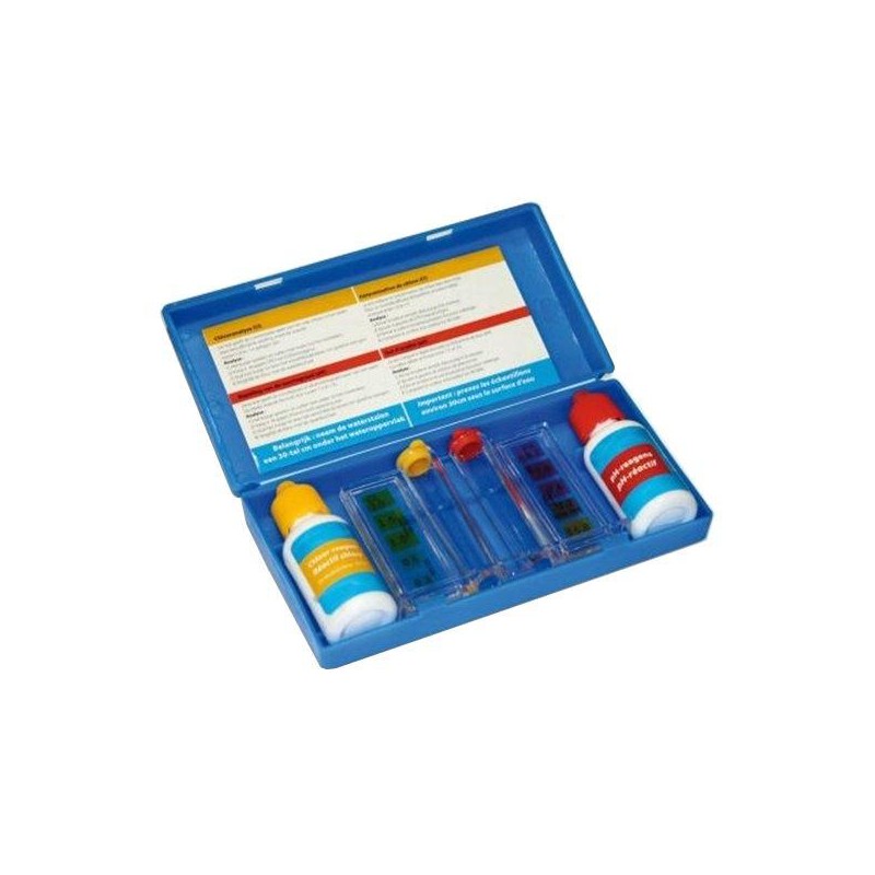 Chloor en pH test kit zwembad BSI