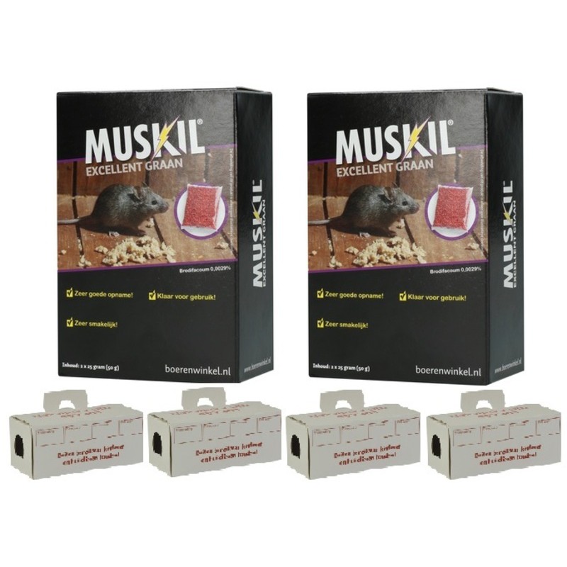 Complete pakketten muizengif