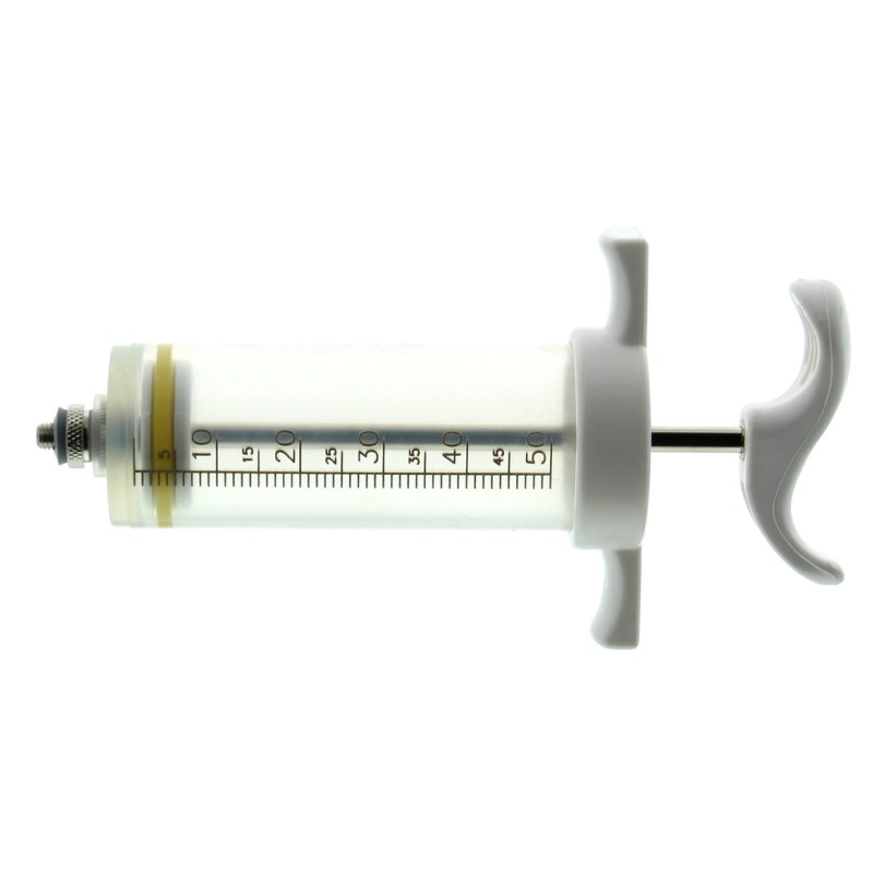 Injectiespuit nylon 50 ml Luer Lock